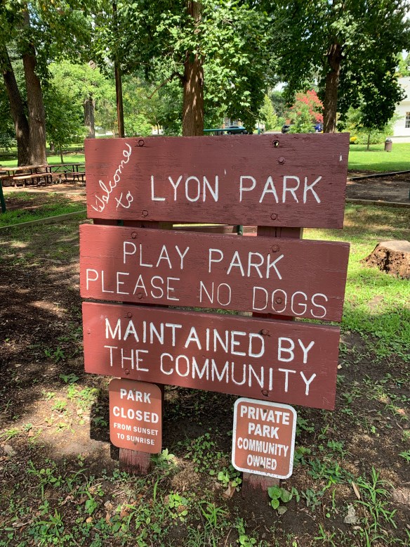 Lyon Park History